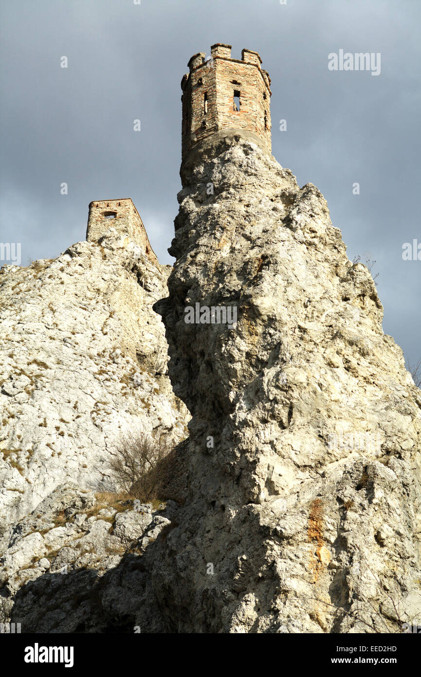 Devin castle hrad hi-res stock photography and images - Alamy
