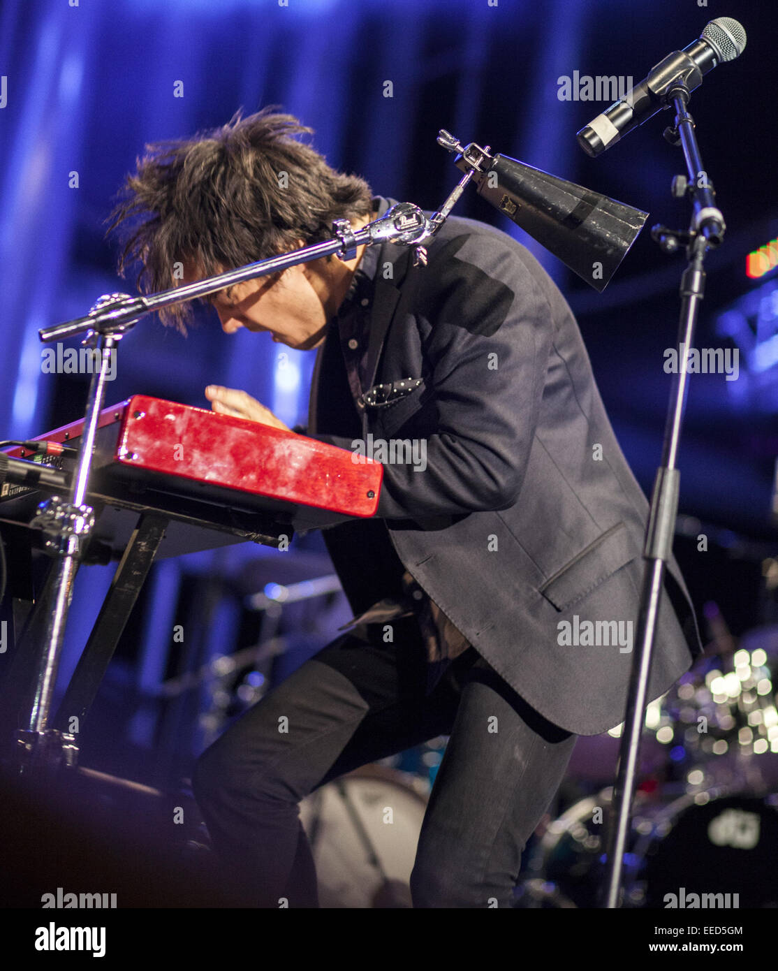 Jamie Cullum performs live at Jazz à Juan Festival Featuring: Jamie ...