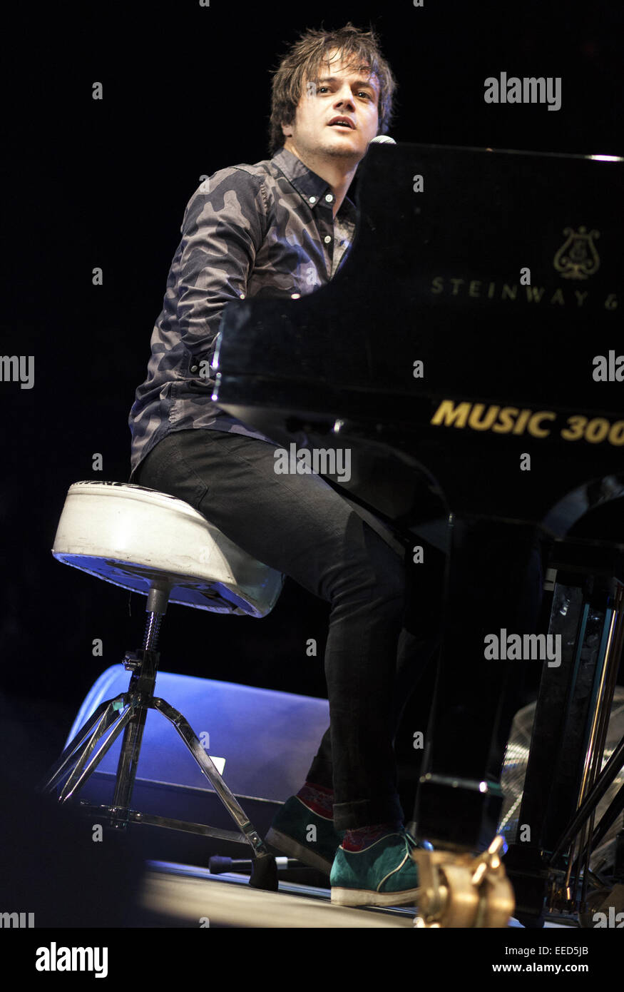 Jamie Cullum performs live at Jazz à Juan Festival Featuring: Jamie ...