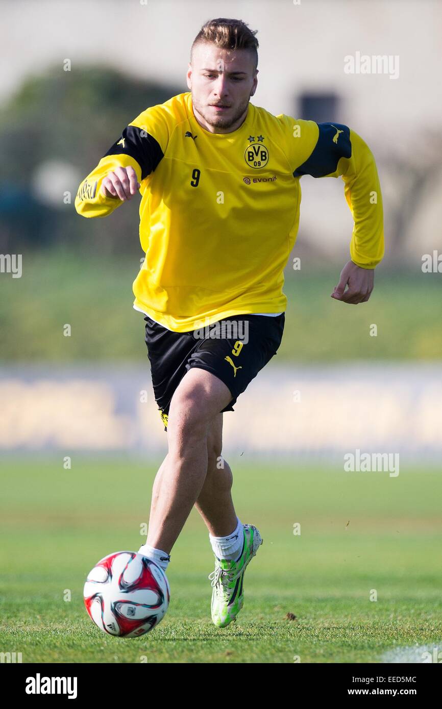 La Manga, Spain. 15th Jan, 2015. Borussia Dortmund's player Ciro ...