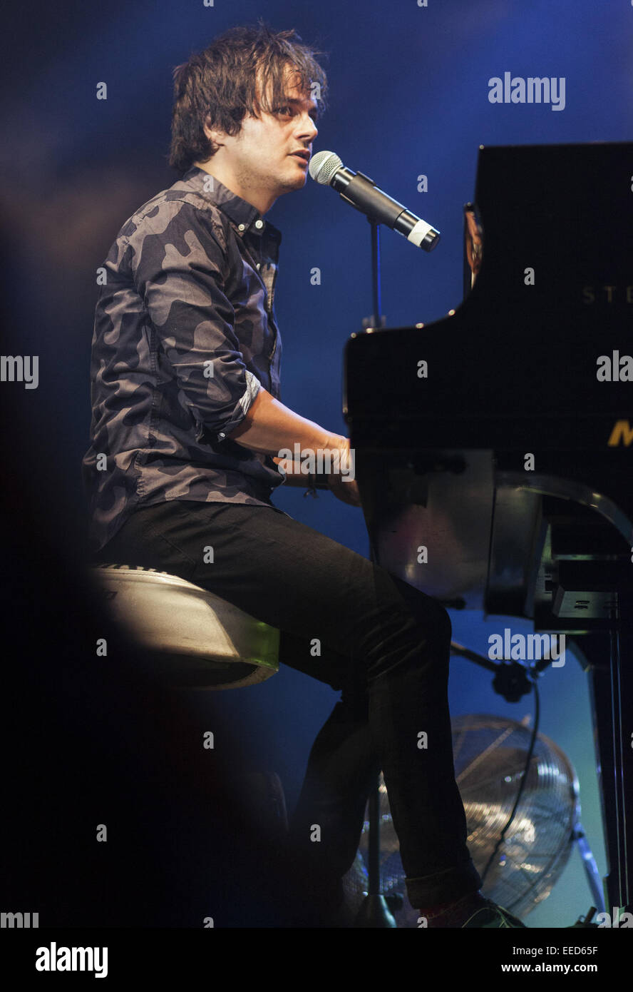 Jamie Cullum performs live at Jazz à Juan Festival Featuring: Jamie ...