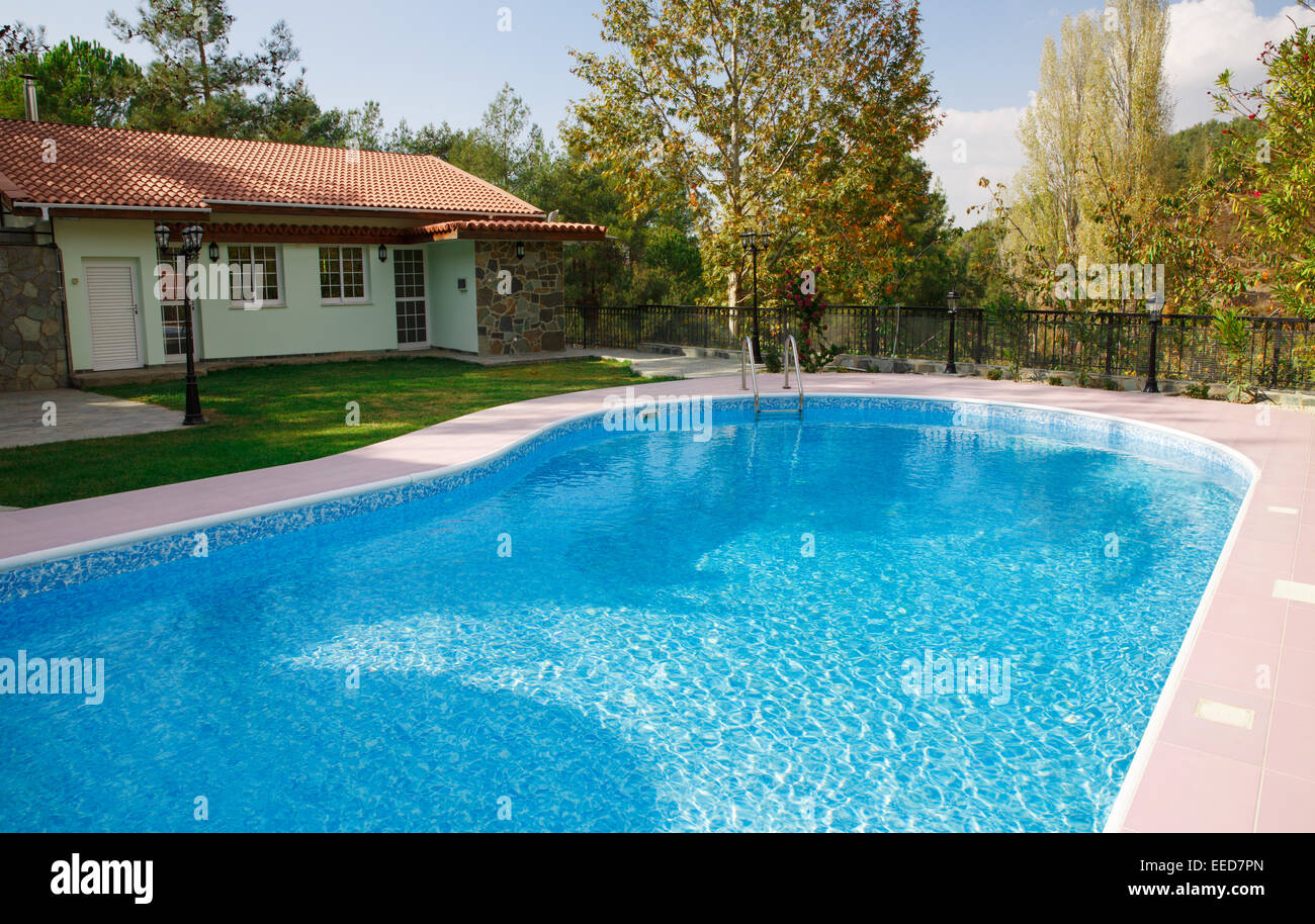 Villa cyprus with pool hi-res stock photography and images - Alamy