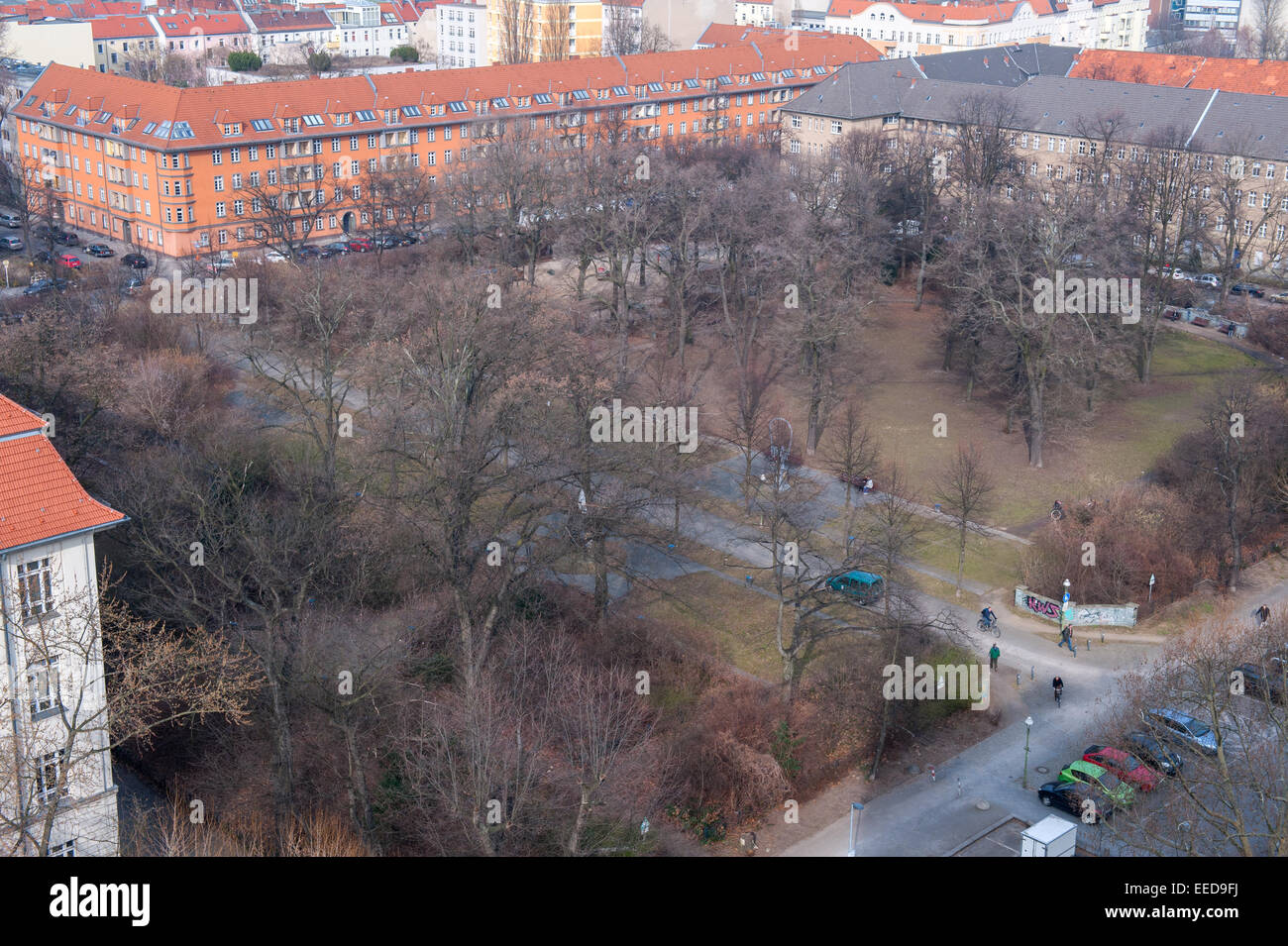 26.02.2014, Berlin, Berlin, Germany - Der Zeppelinplatz in Berlin ...