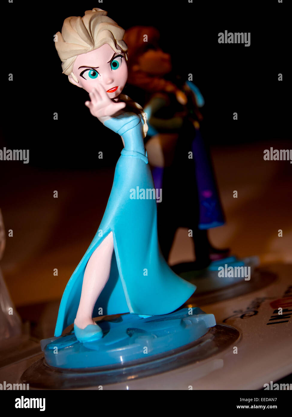 A Disney Infinity 2 Elsa figurine from the movie frozen Stock Photo - Alamy