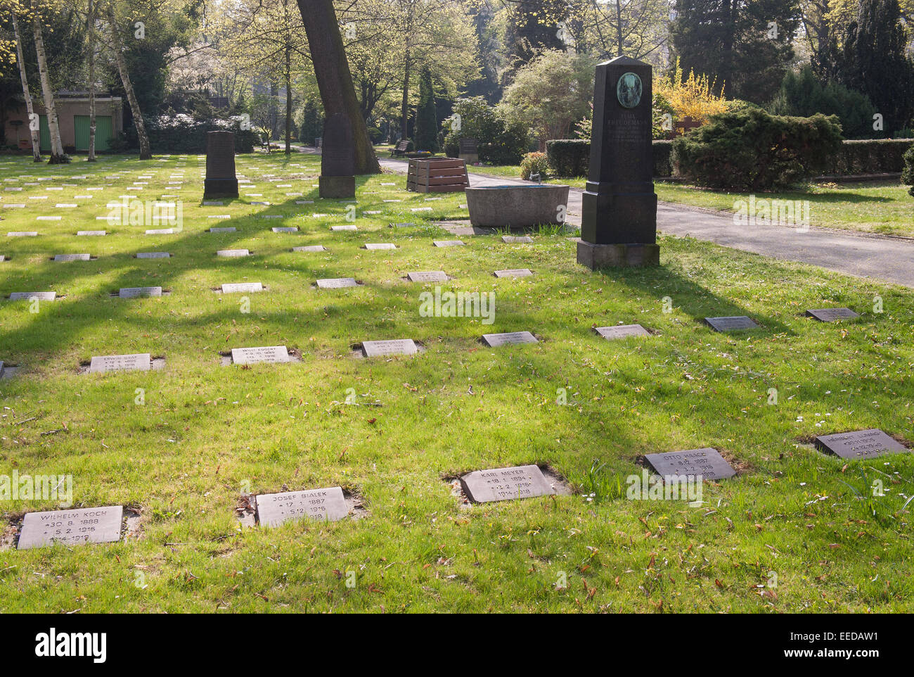 Berlin, Germany, cemetery Turin Street Stock Photo - Alamy