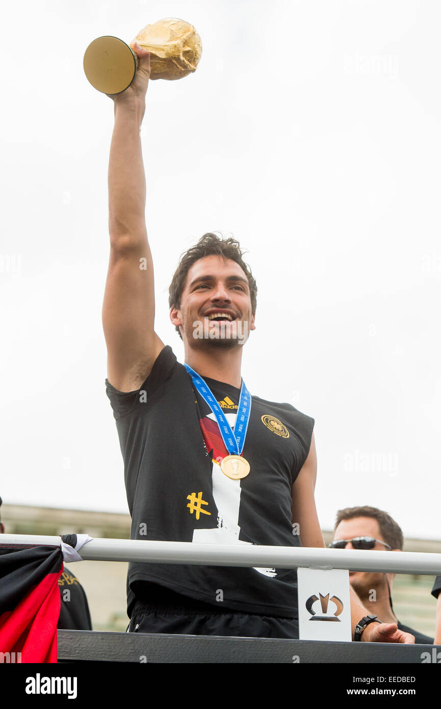 Berlin, Germany, arrival of the German national team Stock Photo - Alamy