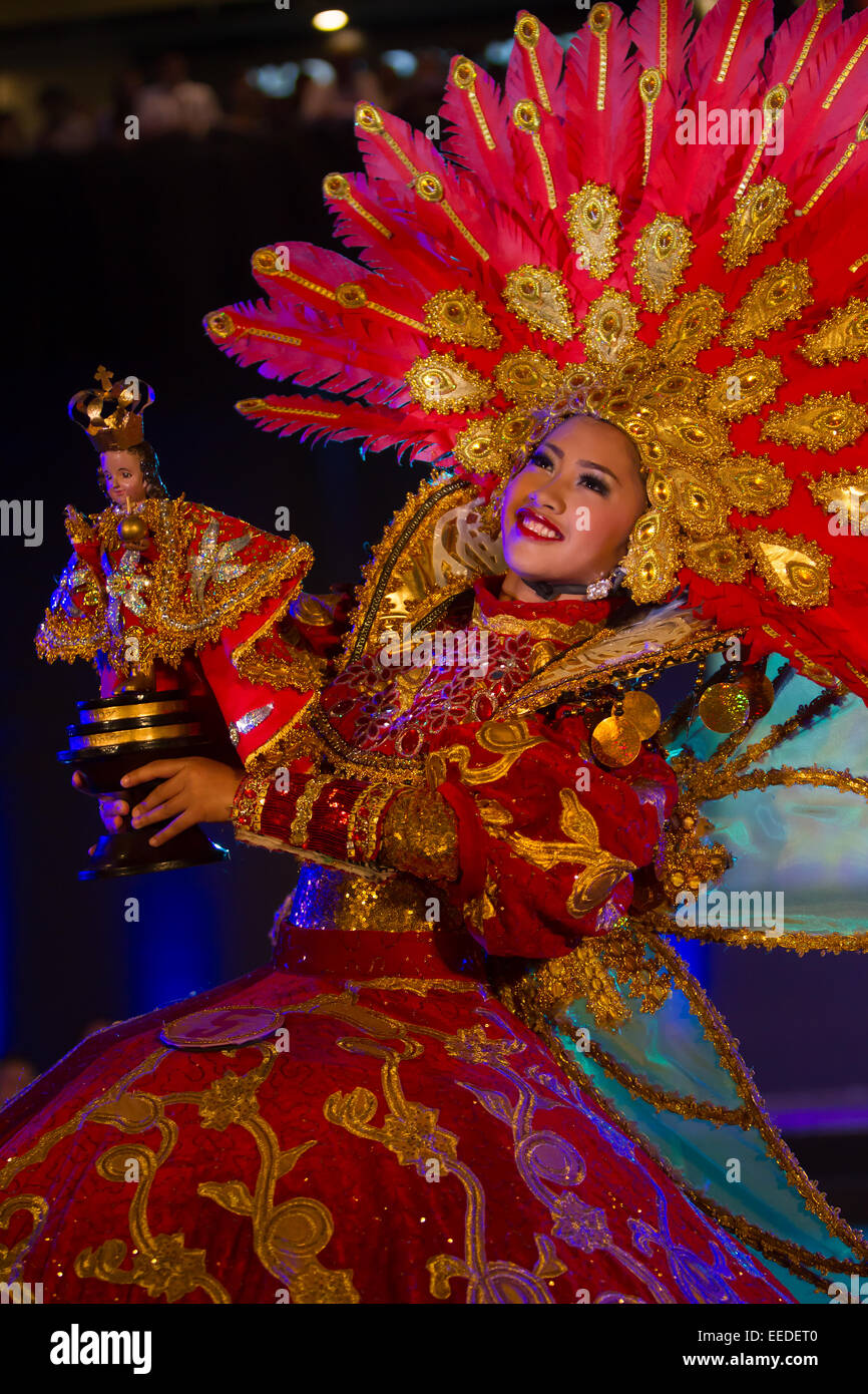 Sinulog queen hi-res stock photography and images - Alamy