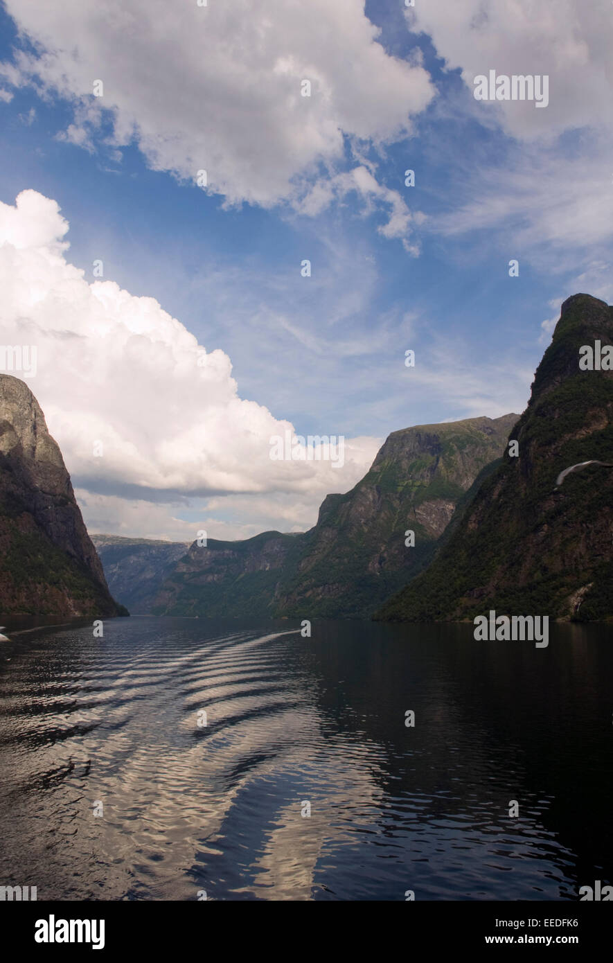 Norways longest and deepest fjord hi-res stock photography and images ...