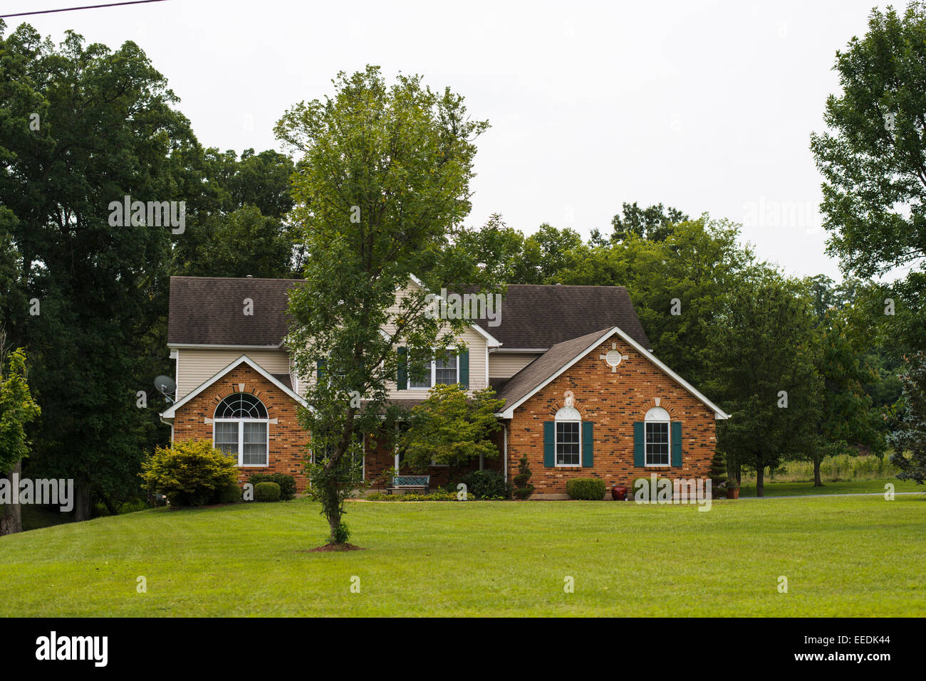Affluent home in Perry County Missouri Stock Photo - Alamy