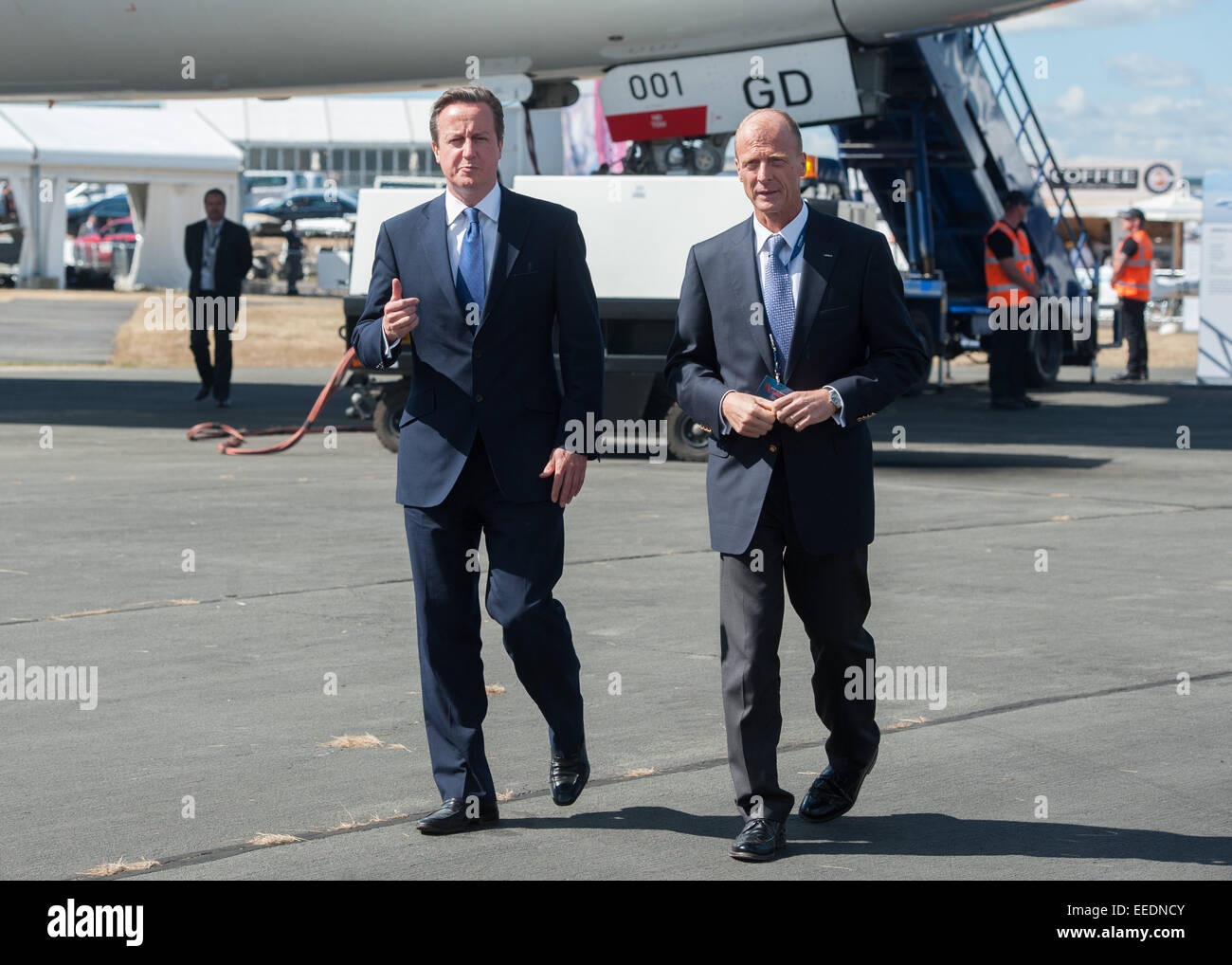 Farnborough International Airshow - Media Day Featuring: Prime Minister ...