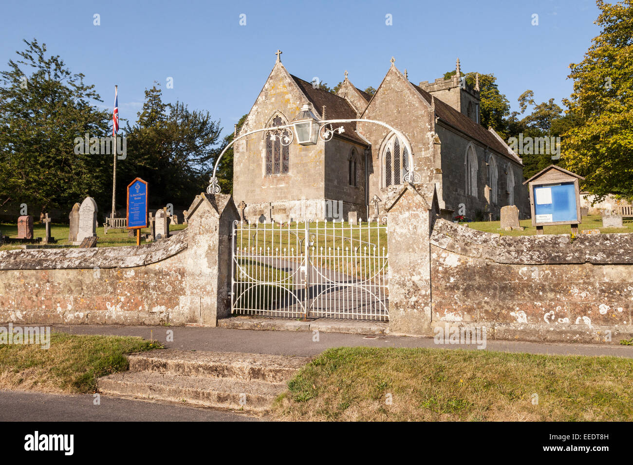 St Mary's Church in Shroton, Dorset, UK Stock Photo - Alamy