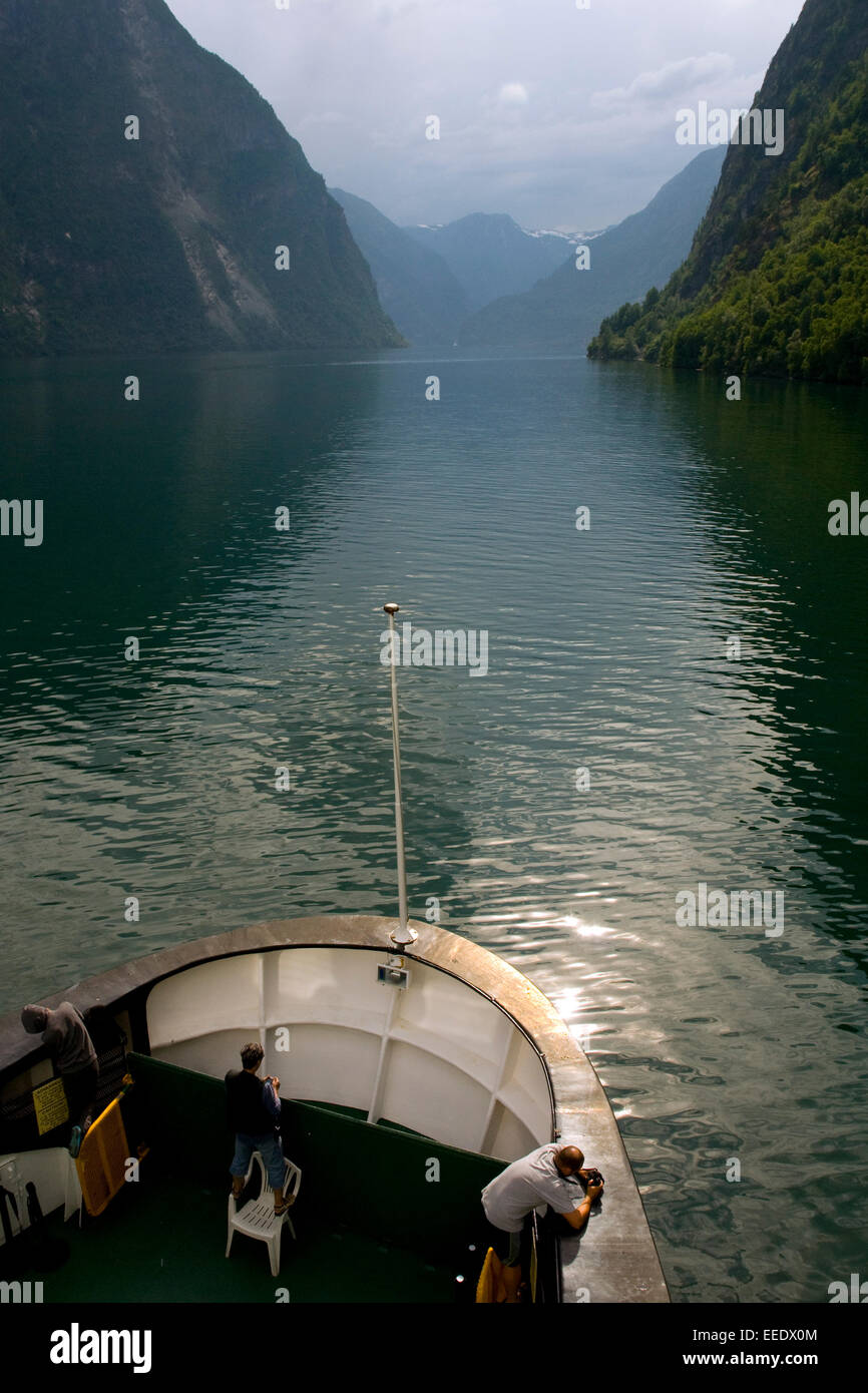 Norways Longest And Deepest Fjord High Resolution Stock Photography and ...