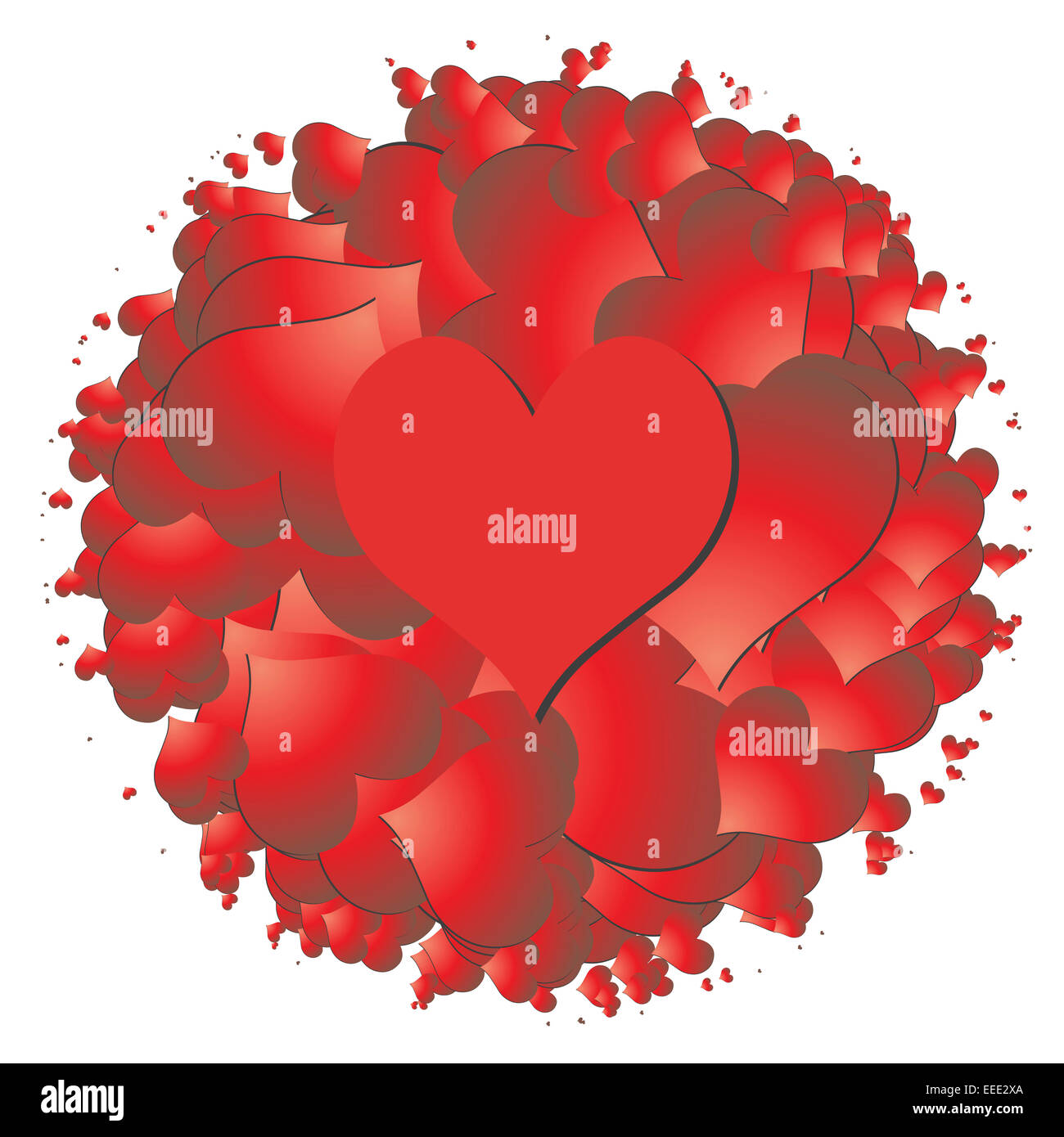 hearts - symbol of love Stock Photo - Alamy