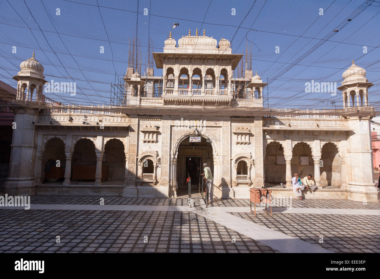 India, Rajasthan, Bikaner, Deshnoke, Karni Mata Temple Stock Photo - Alamy
