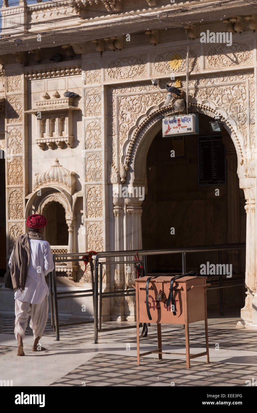 India, Rajasthan, Bikaner, Deshnoke, Karni Mata Temple Stock Photo - Alamy