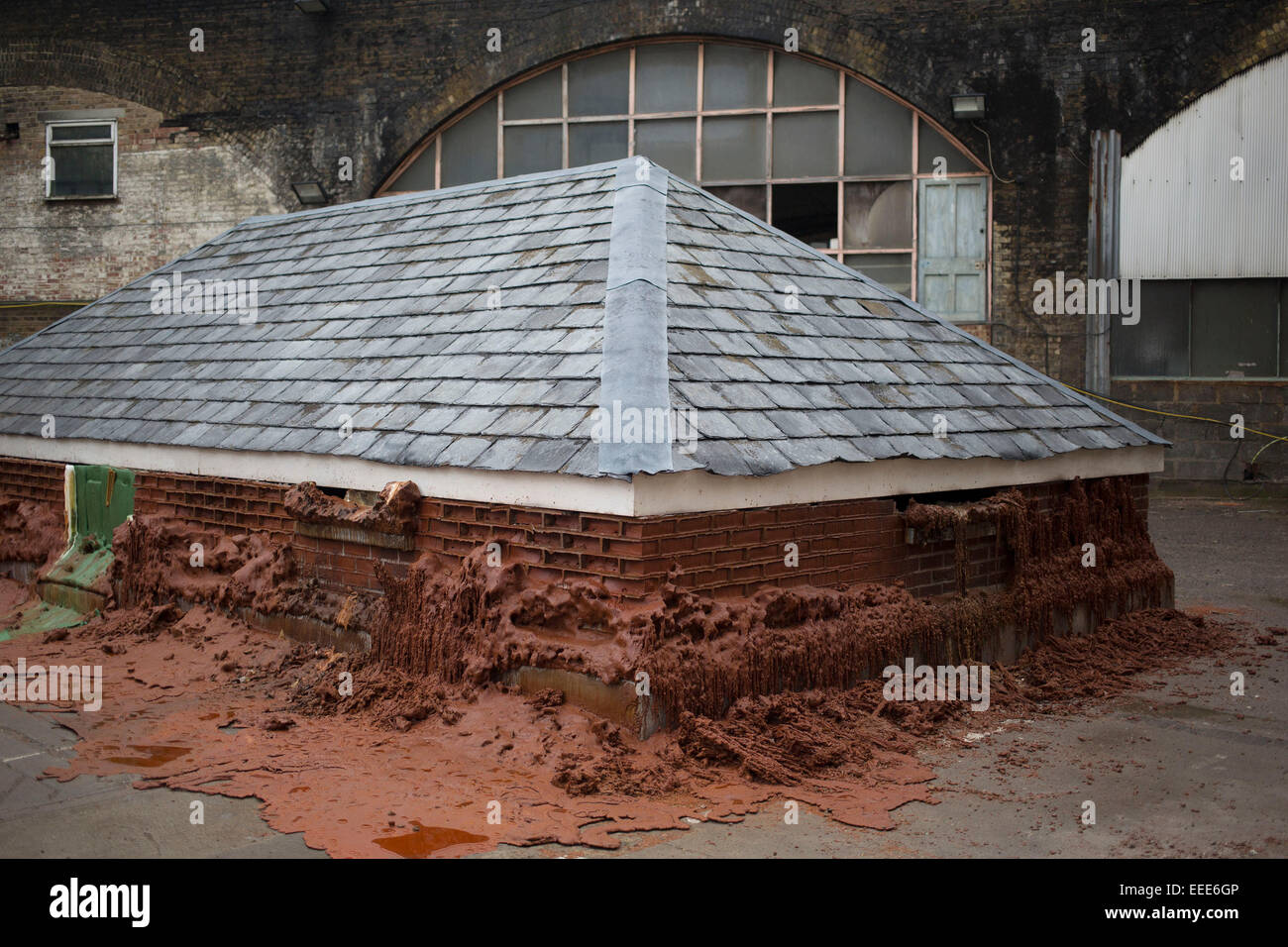 A Pound of Flesh for 50p, also known as Melting House, is a temporary ...