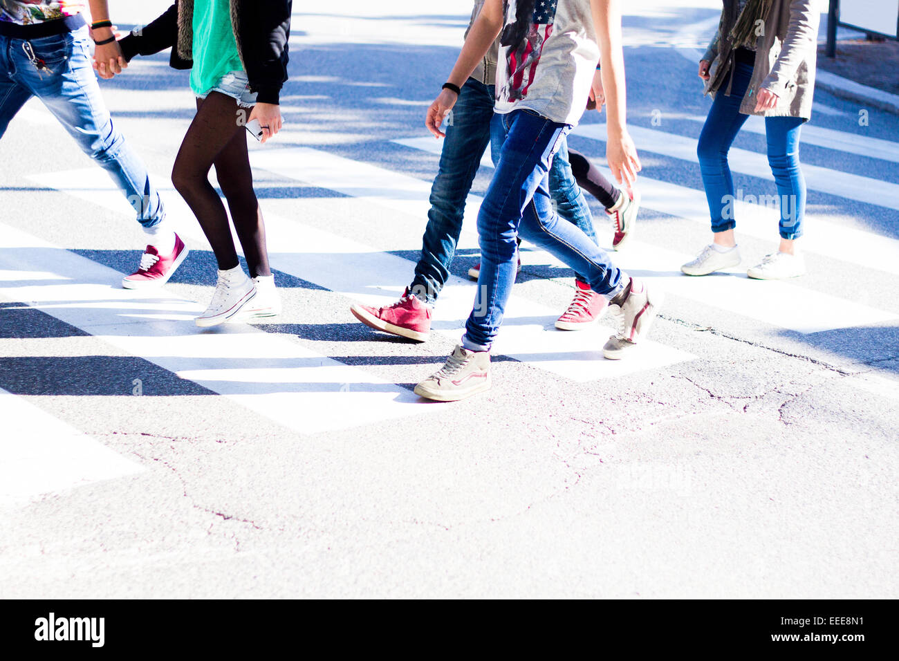 Step for pedestrians hi-res stock photography and images - Alamy