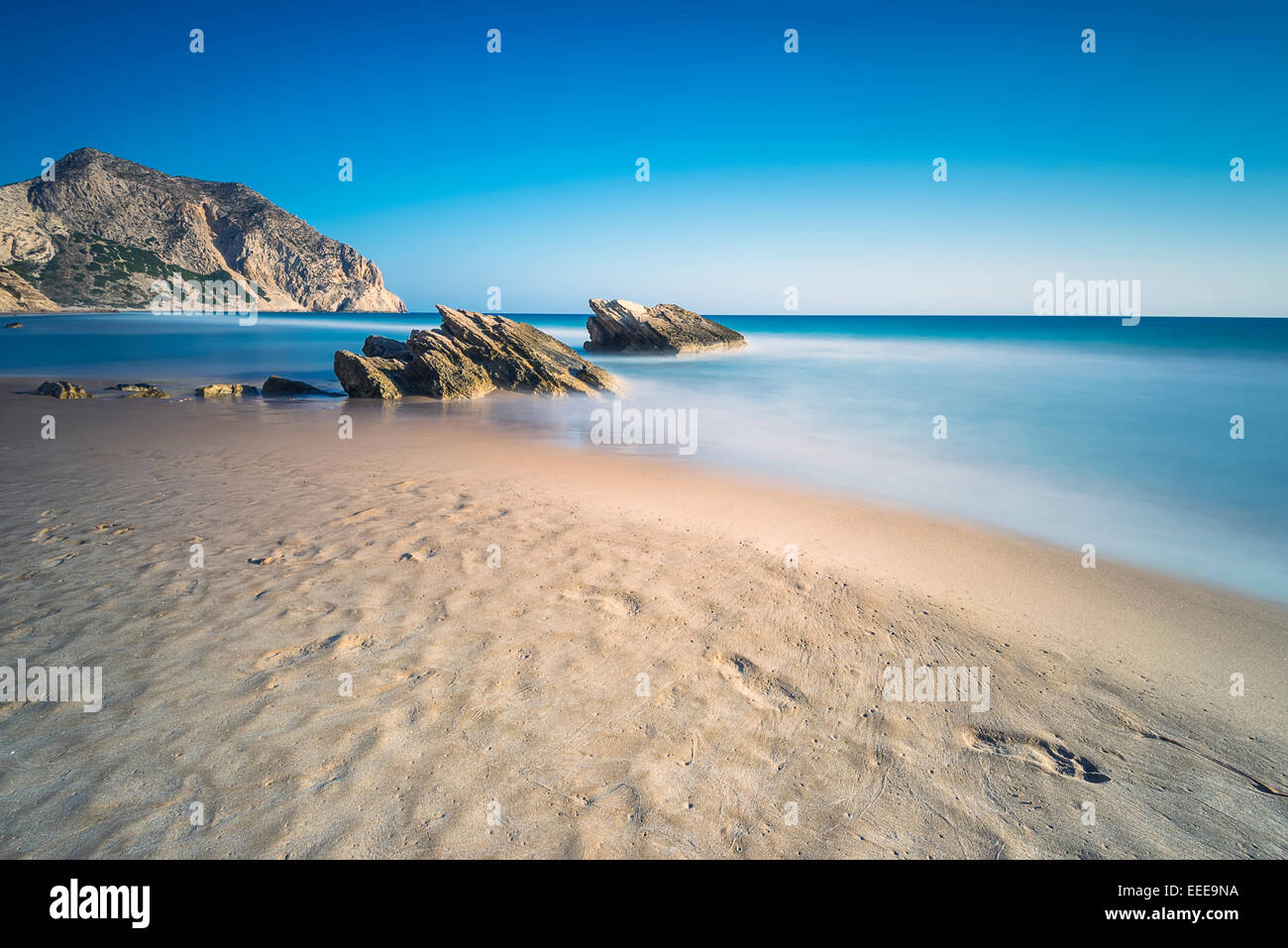 Cavo paradiso beach in Kos island Greece Stock Photo - Alamy
