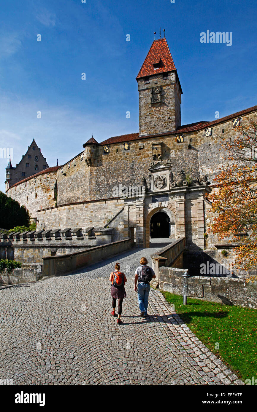 The Veste Coburg, or Coburg fortress, built 10th century, is one of ...