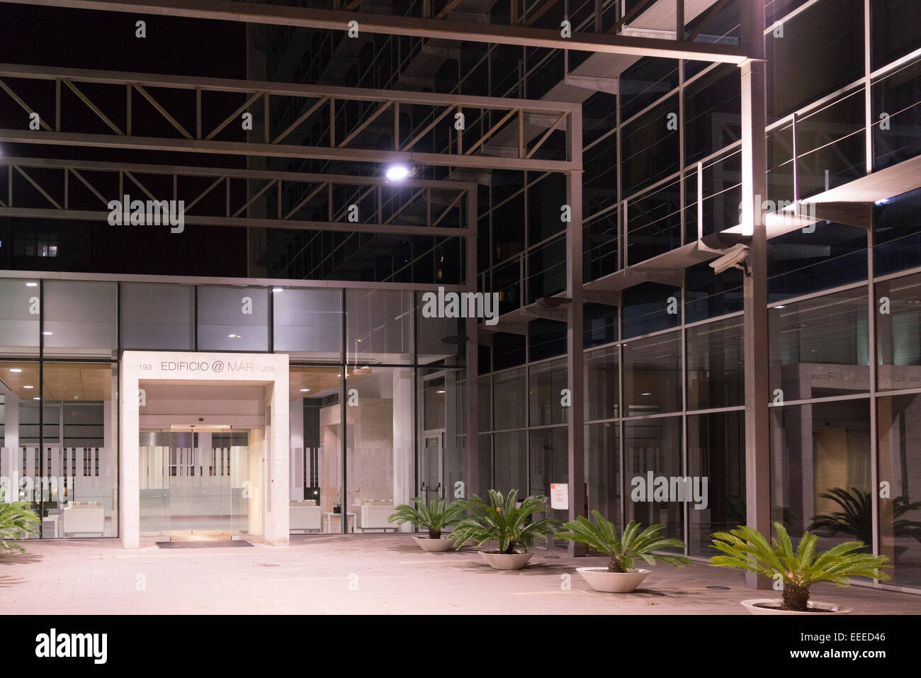 new office building in technology district 22@ in Barcelona 04.10.2014 ...