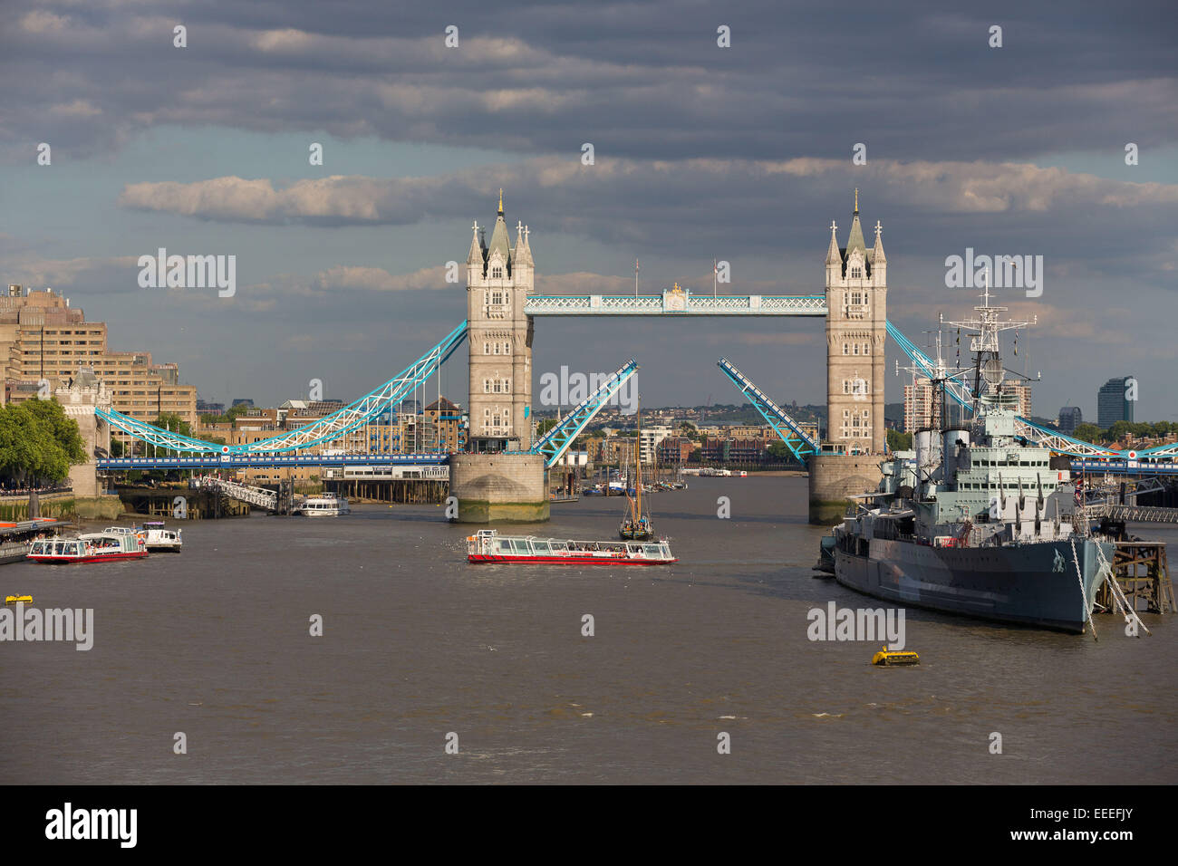 Tower Bridge Tall Ship London High Resolution Stock Photography and ...