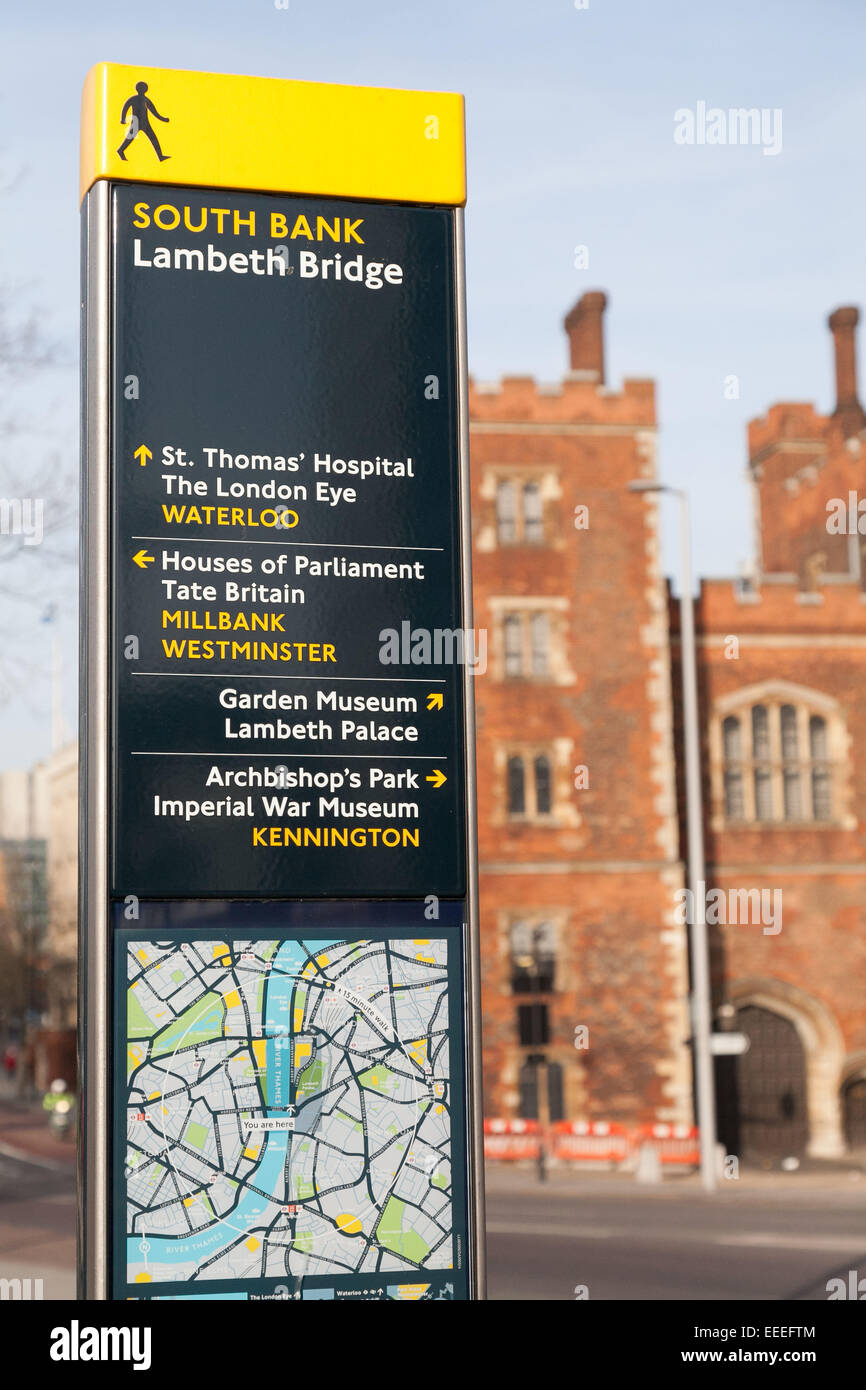 Lambeth sign hi-res stock photography and images - Alamy