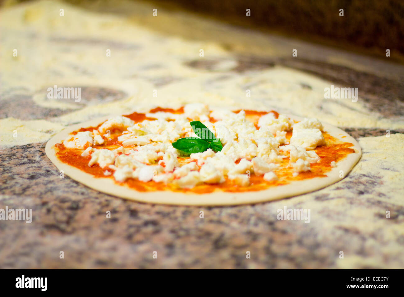 Typical naples food after the cooking Stock Photo - Alamy