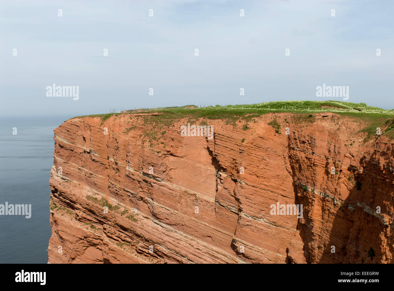 Helgoland, Germany, overlooking the cliffs of Helgoland Stock Photo - Alamy