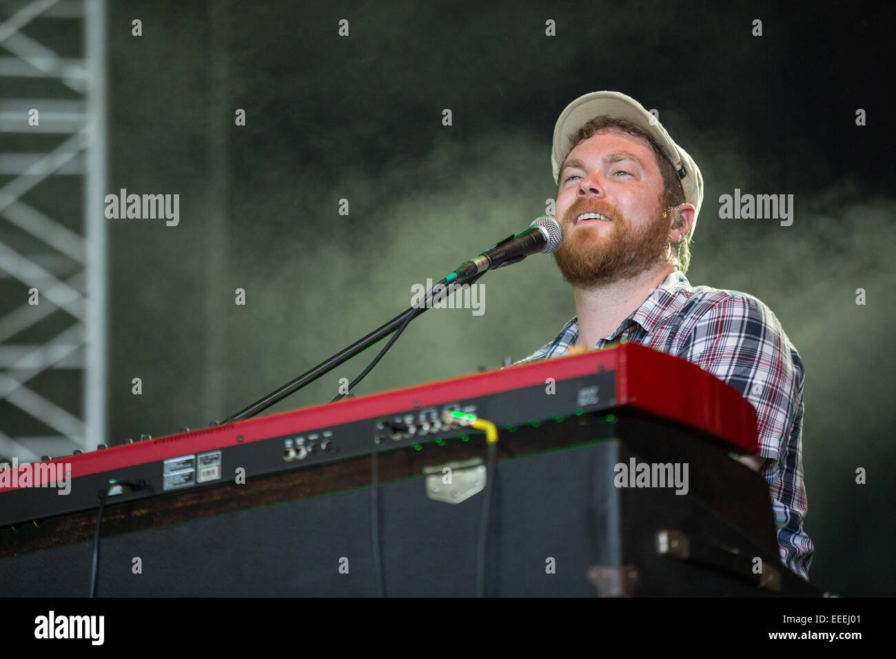 NOS Alive (Optimus Alive) Festival 2014 - Day 2 Featuring: Allen Stone ...