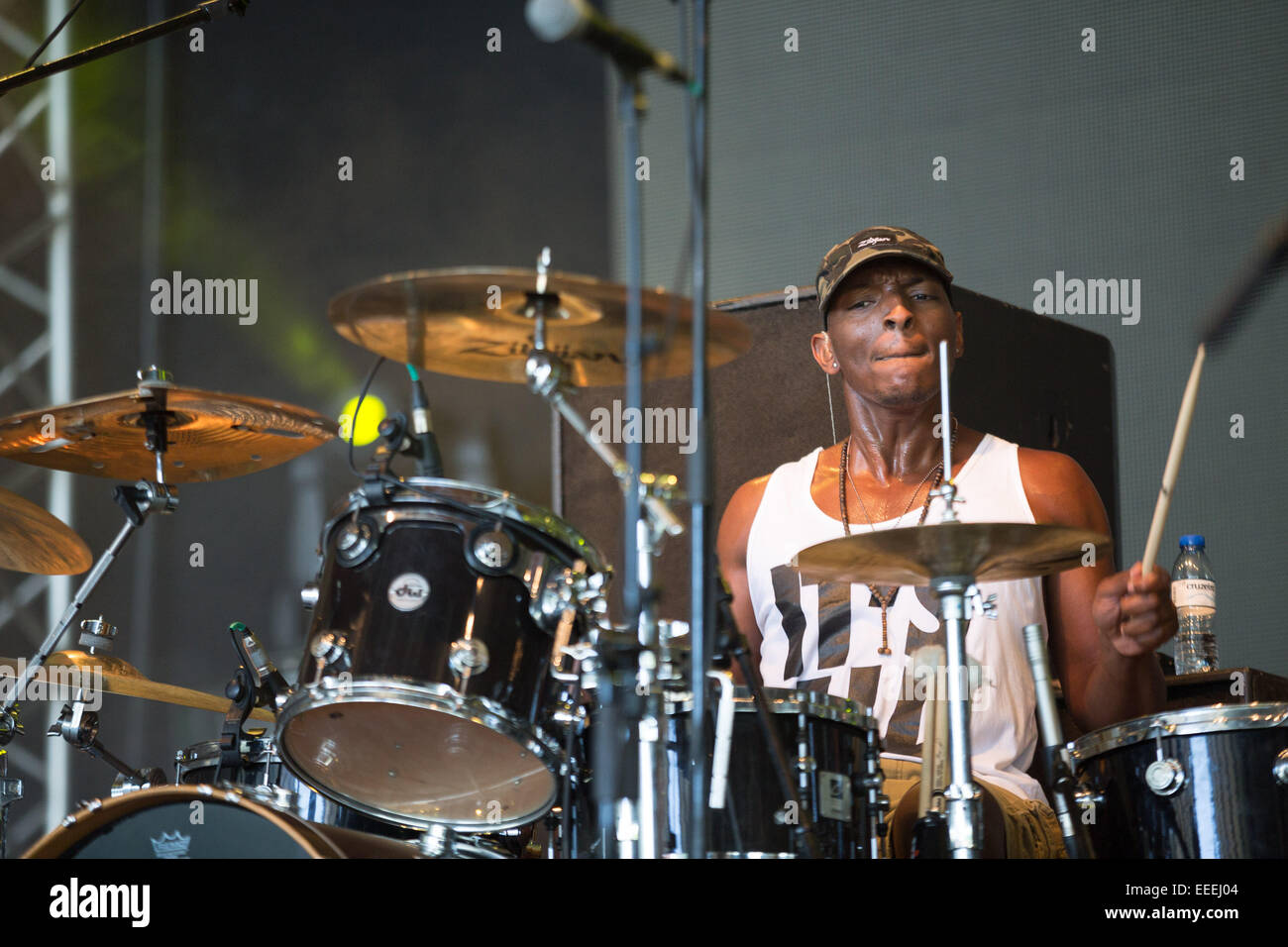 NOS Alive (Optimus Alive) Festival 2014 - Day 2 Featuring: Allen Stone ...