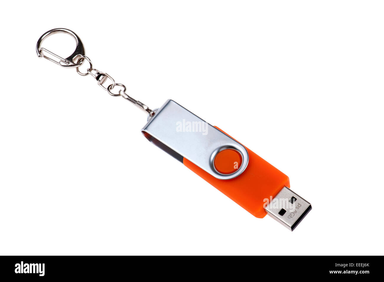 object isolated on white - Usb flash drive Stock Photo - Alamy