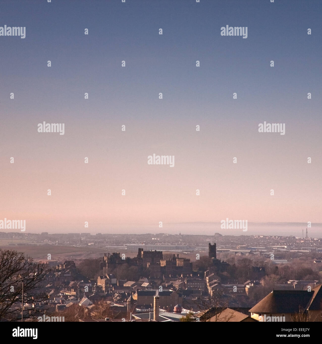 Lancaster castle lancaster lancashire england hi-res stock photography ...