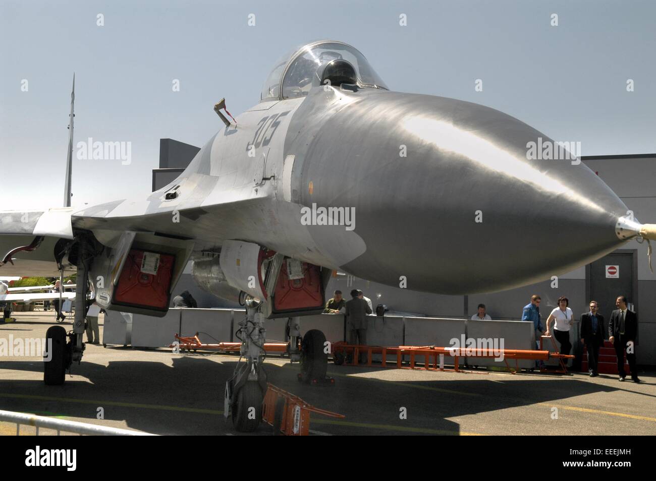 Russian fighter aircraft Sukhoi Su-27 SMK "Flanker Stock Photo - Alamy