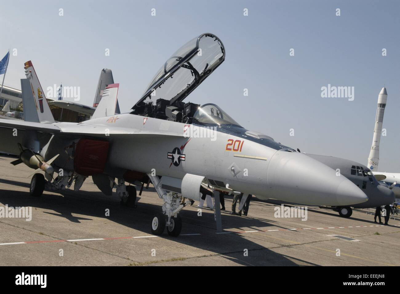 US Navy fighter aircraft F 18 Super Hornet Stock Photo - Alamy