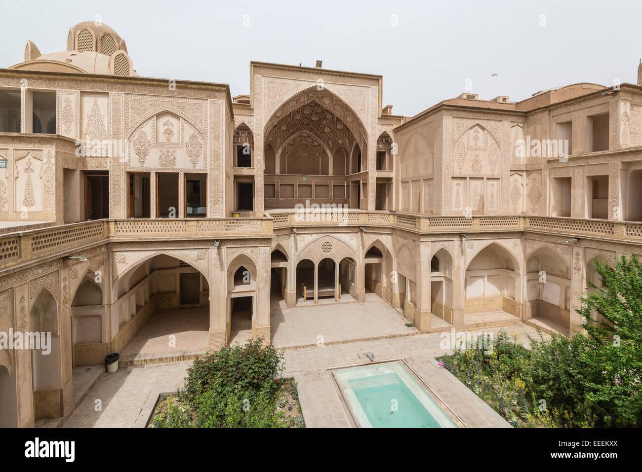 Abbasian house, a large traditional historical house located in Kashan ...