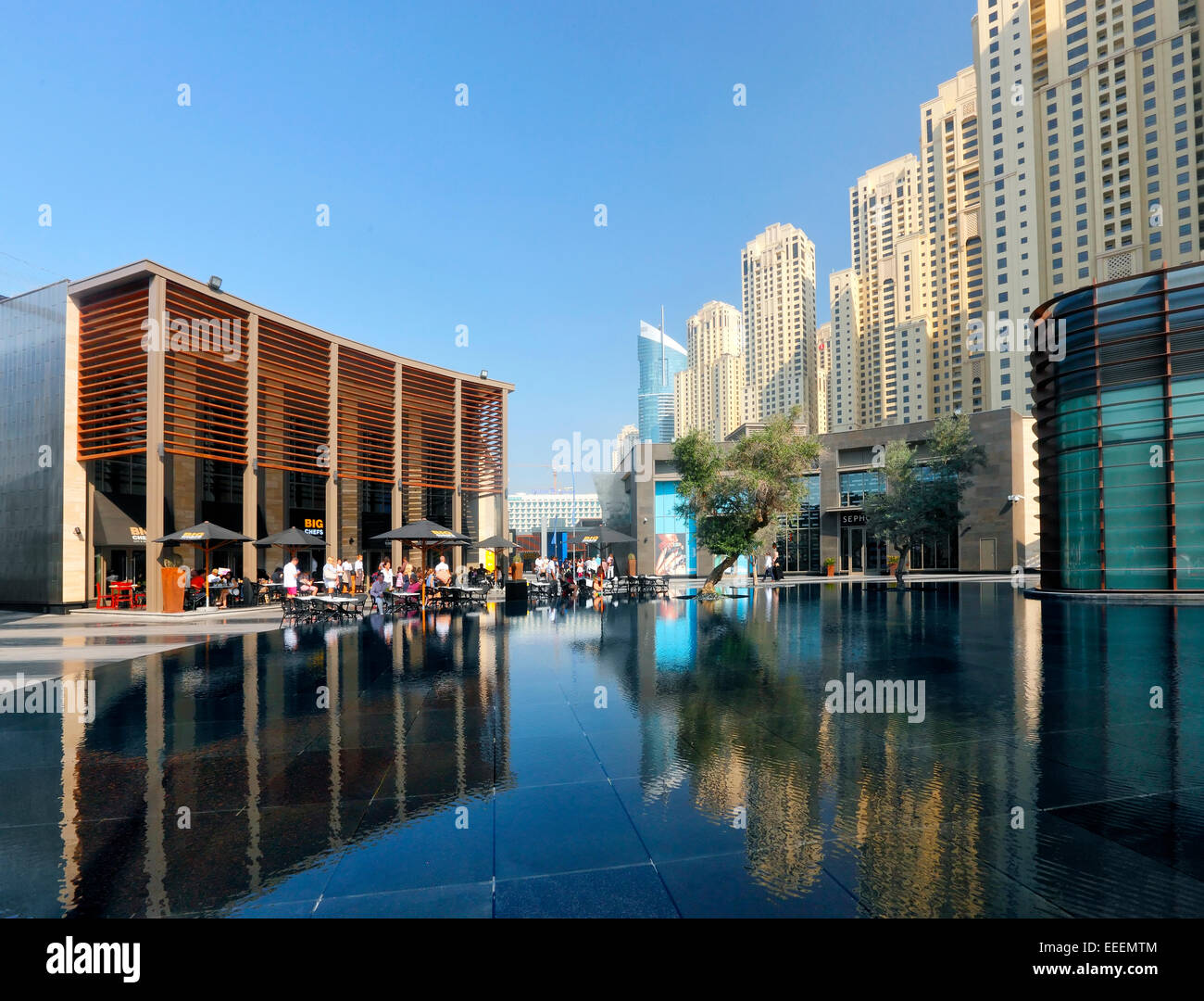 Dubai marina jbr beach hi-res stock photography and images - Alamy