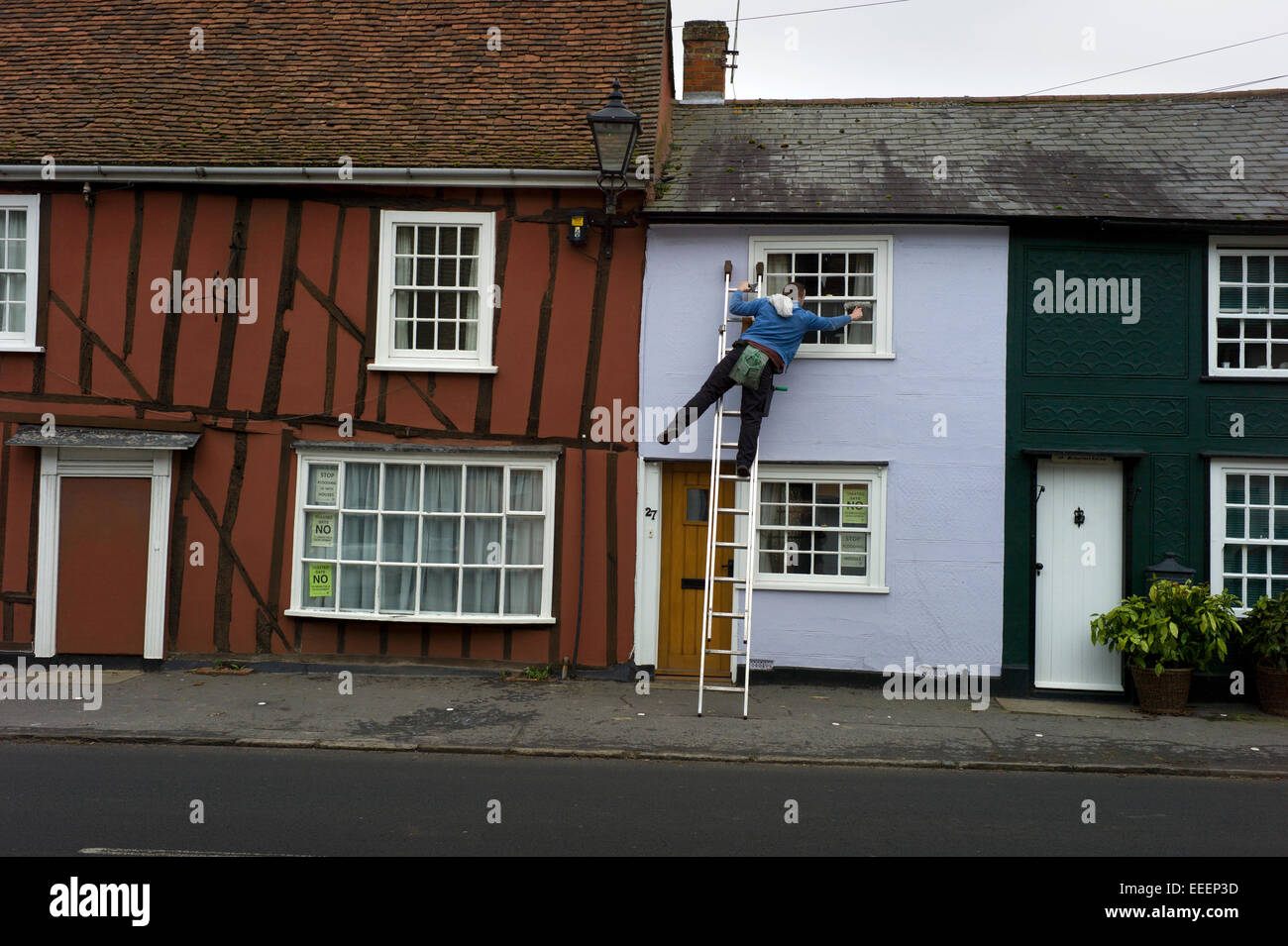 Cleaner up ladder hi-res stock photography and images - Alamy