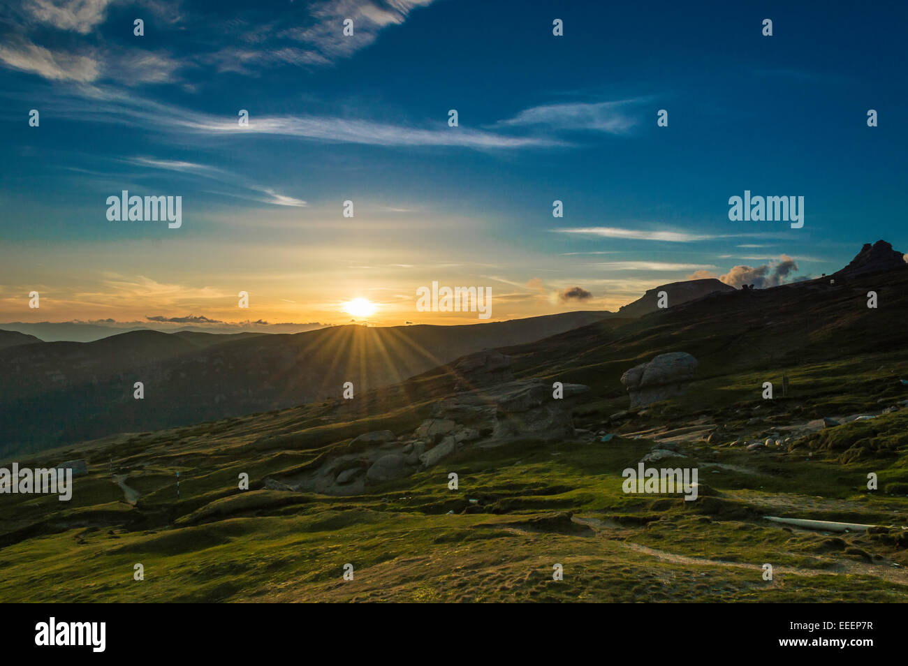 Time lapse over valley in hi-res stock photography and images - Alamy