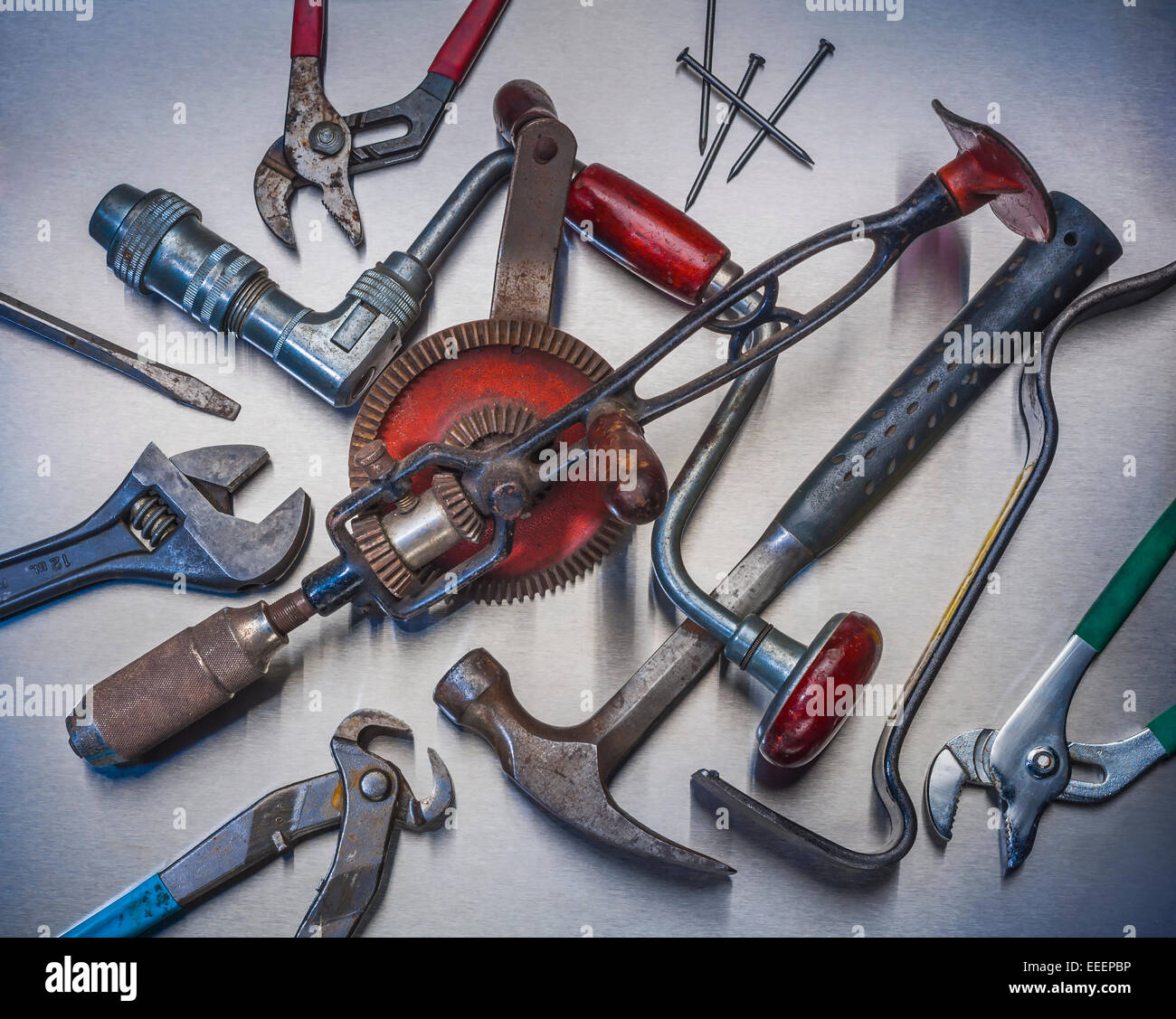 Tools used for repairs around the house Stock Photo - Alamy