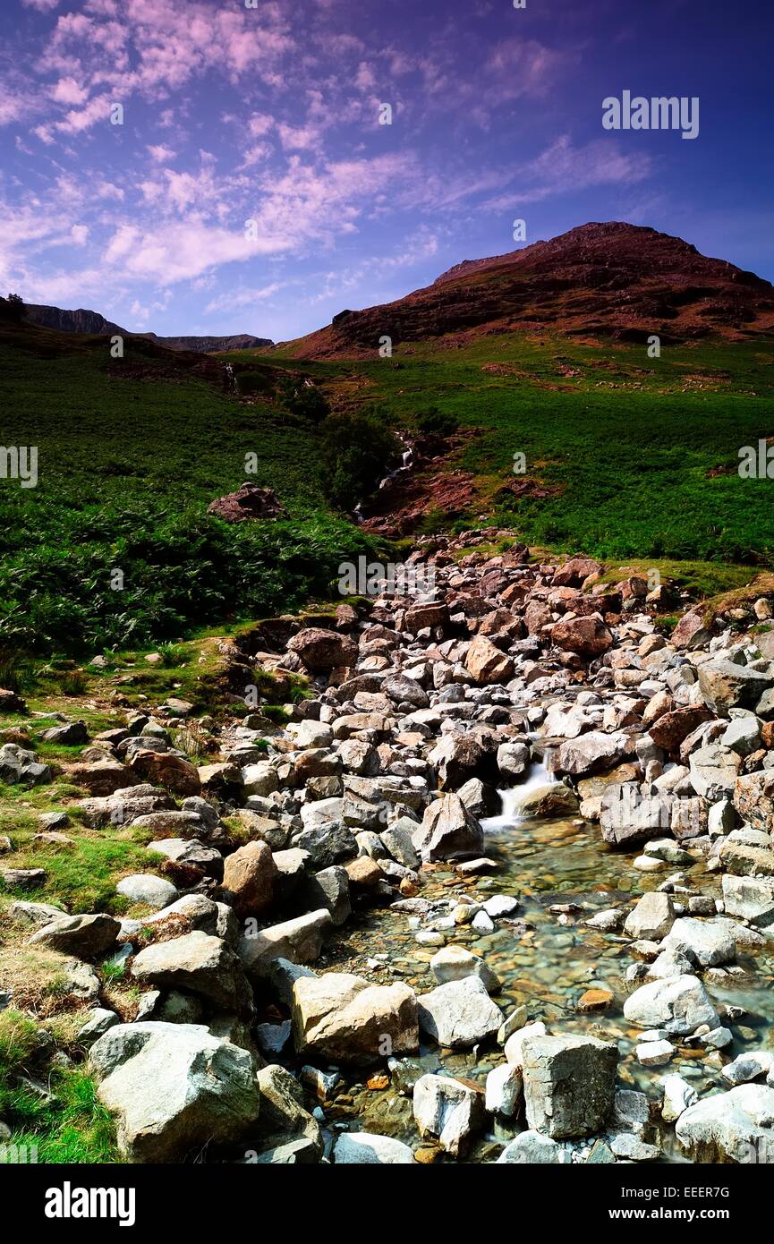 Comb Beck of Buttermere Stock Photo - Alamy