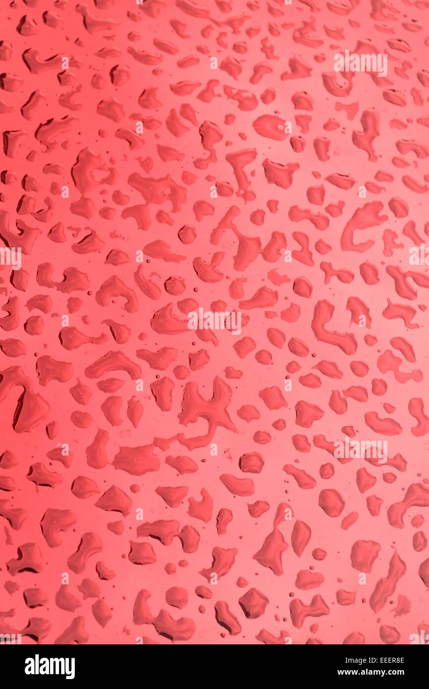 water droplets forming an irregular pattern Stock Photo - Alamy