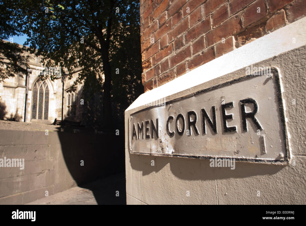 Amen corner hi-res stock photography and images - Alamy