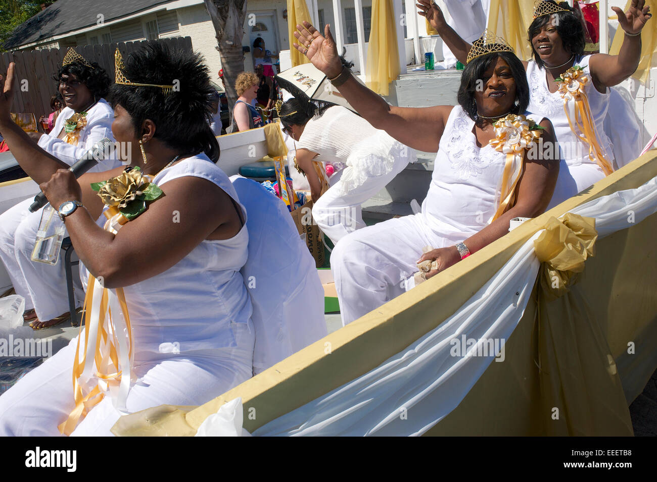 Second line parade hi-res stock photography and images - Alamy
