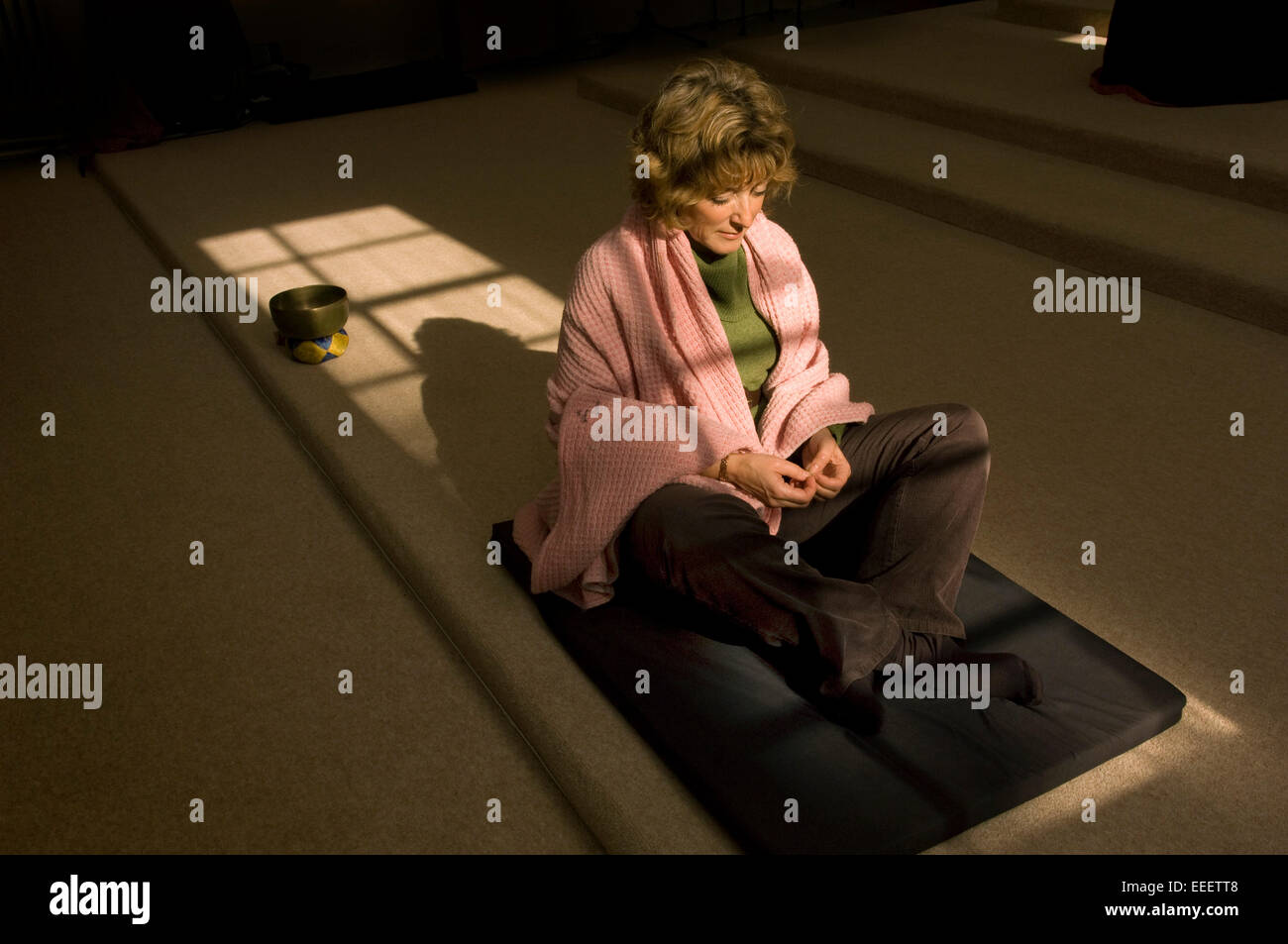 Gaia House Meditation Centre, West Ogwell, Devonshire Stock Photo - Alamy