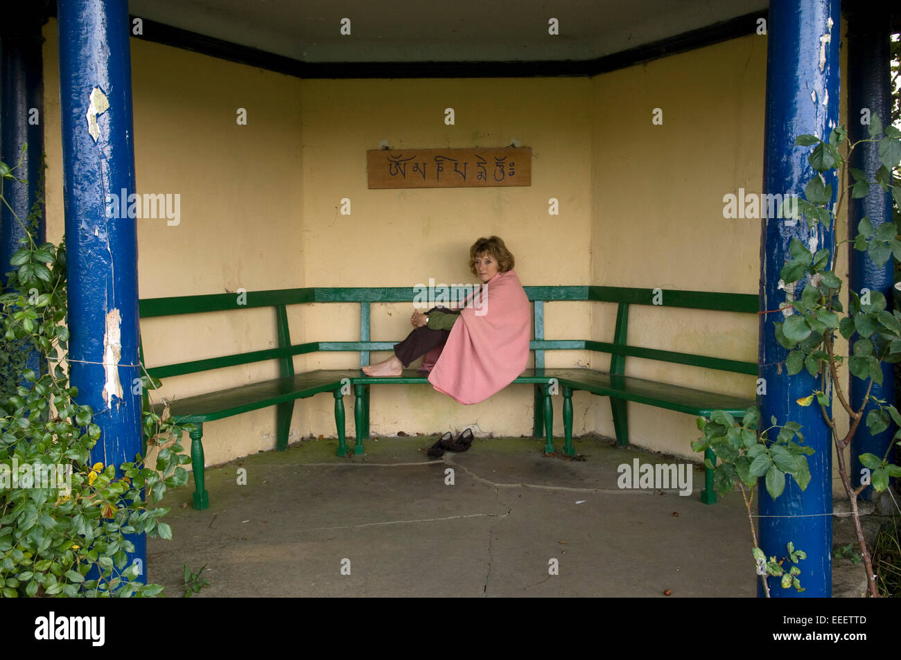 Gaia House Meditation Centre, West Ogwell, Devonshire Stock Photo - Alamy