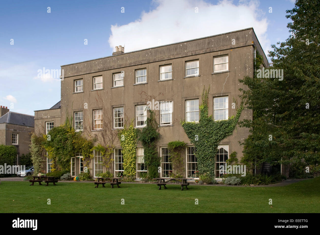 Gaia House Meditation Centre, West Ogwell, Devonshire Stock Photo - Alamy