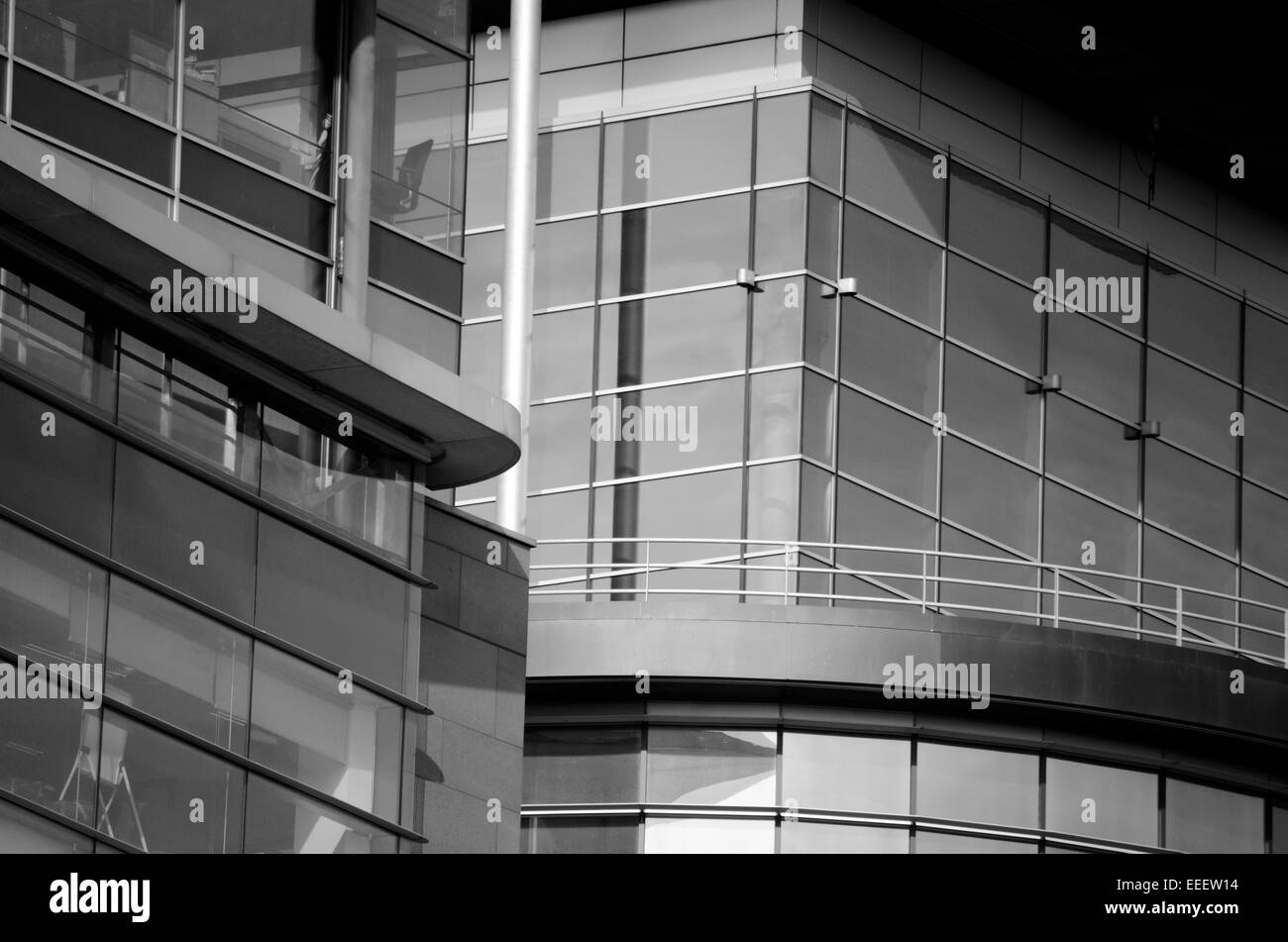 Modern offices at Atlantic Quay in Glasgow, Scotland Stock Photo - Alamy
