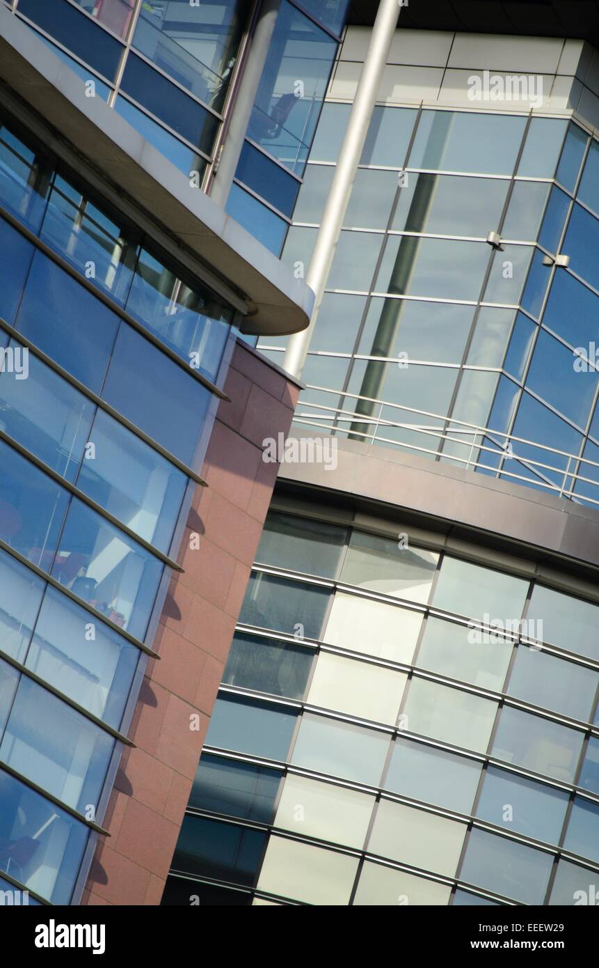 Modern offices at Atlantic Quay in Glasgow, Scotland Stock Photo - Alamy