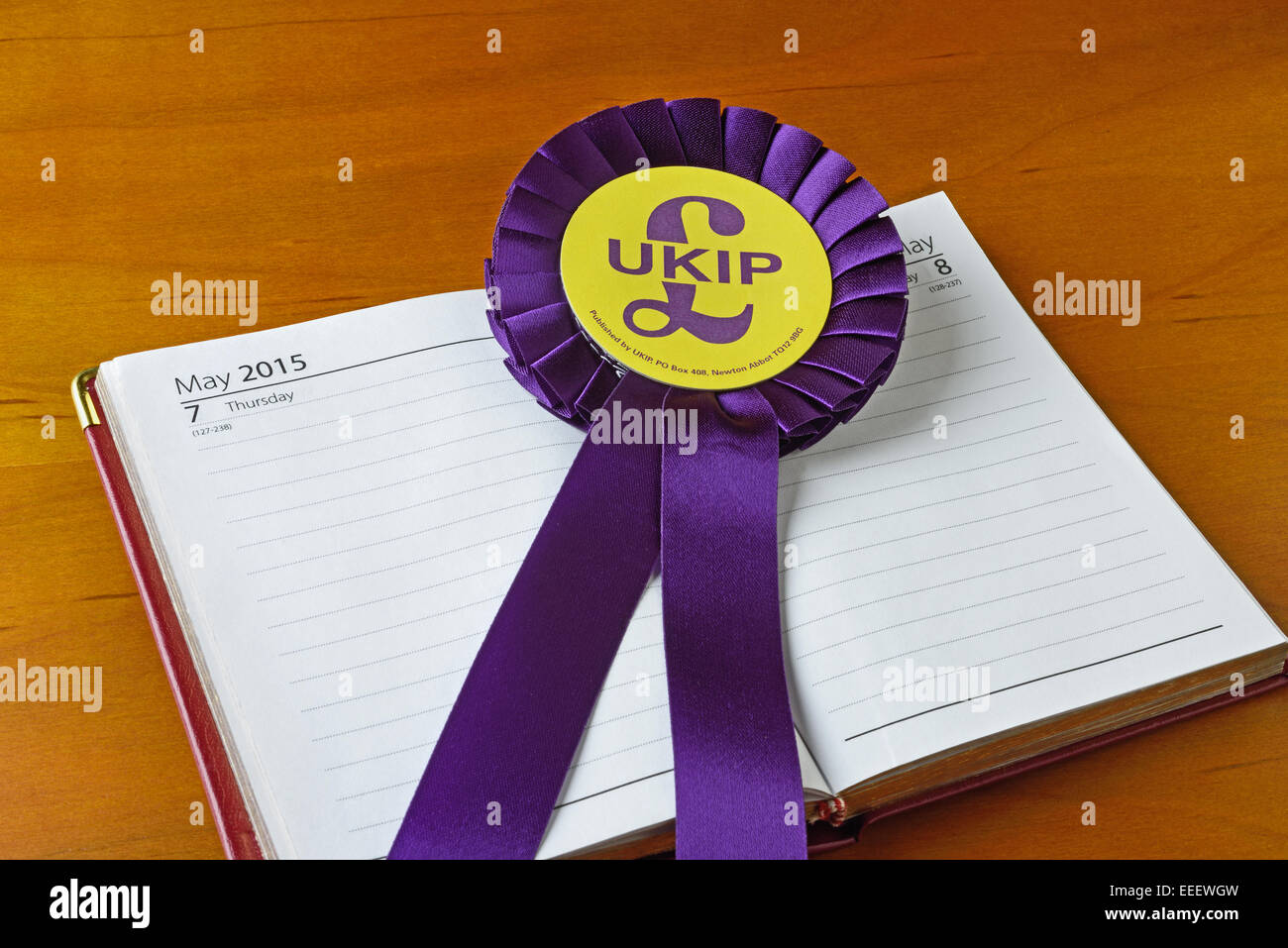 Politics rosette general election hi-res stock photography and images ...
