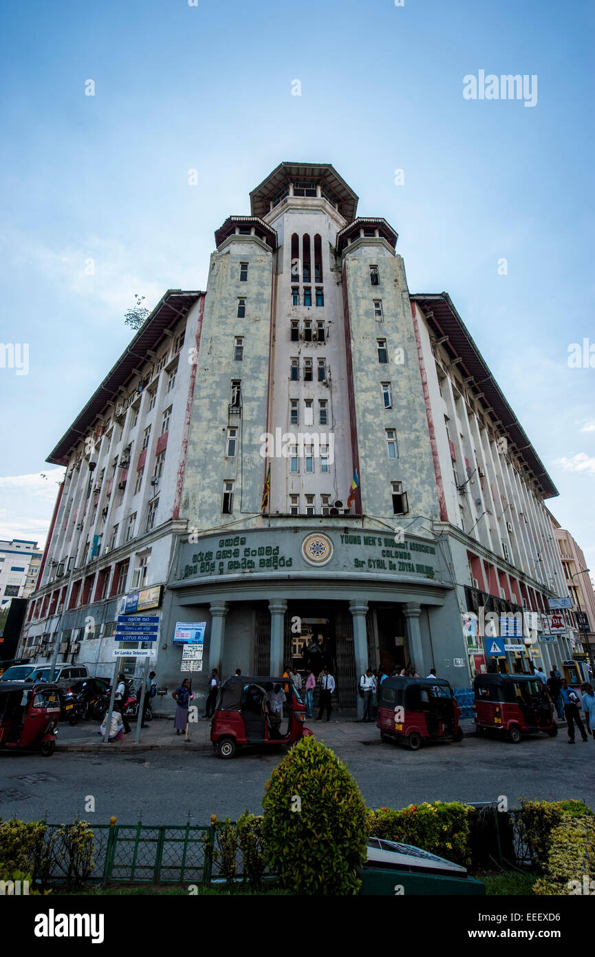 Young Men's Buddhist Association building in Colombo, Sri Lanka Stock ...